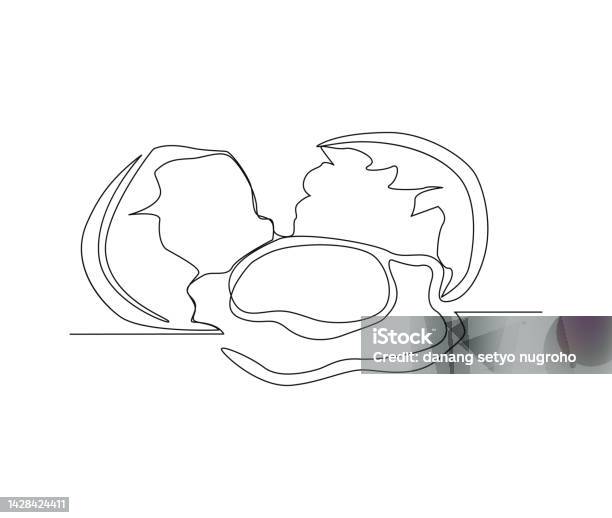 Gambar Satu Baris Terus Menerus Dari Telur Ayam Ilustrasi Vektor Gambar ... Gambar Satu Baris Terus Menerus Dari Telur Ayam Ilustrasi Vektor Gambar ...