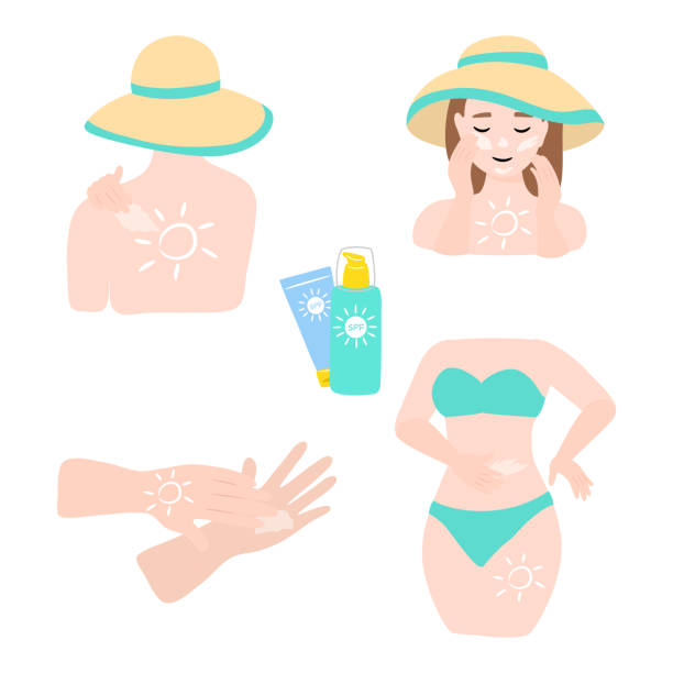 3 200 Sunburned Person Stock Illustrations Royalty Free Vector