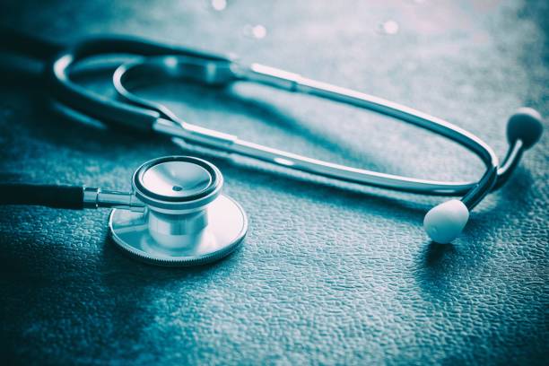 Free Stock Photo of A doctor with a stethoscope for examination ...