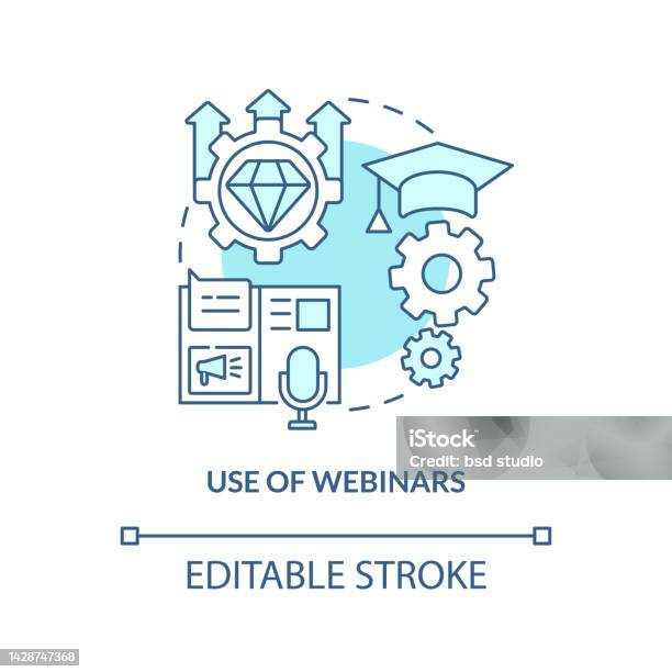 Penggunaan Ikon Konsep Pirus Webinar Ilustrasi Stok - Unduh Gambar ... Penggunaan Ikon Konsep Pirus Webinar Ilustrasi Stok - Unduh Gambar ...