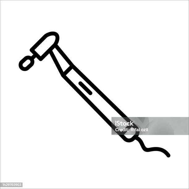 Alat Dokter Gigi Ikon Desain Logo Ilustrasi Template Vektor Tanda Dan