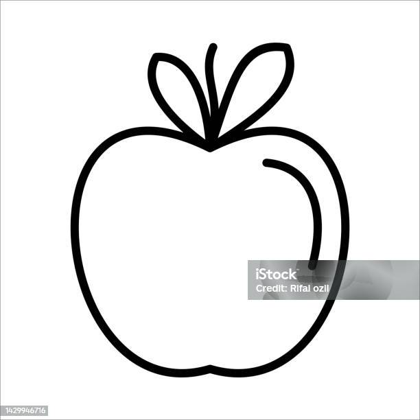 Apple Icon Logo Design Vector Template Illustration Signe Et Symbole