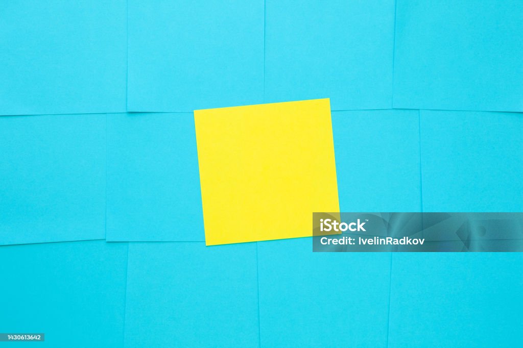 Multiple Blank Sticky Notes On Bulletin Board Stock Photo - Download ... Multiple Blank Sticky Notes On Bulletin Board Stock Photo - Download ...