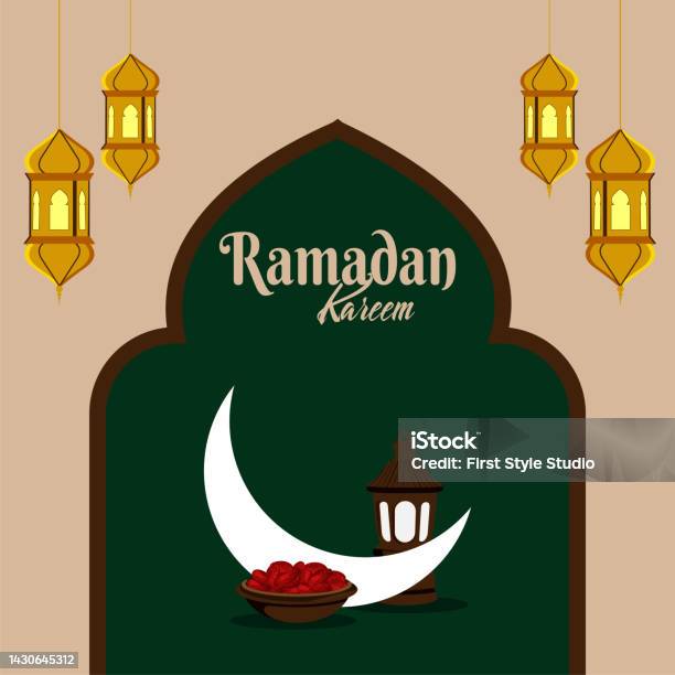 Ramadan Kareem Atau Konsep Desain Kreatif Idul Fitri Dengan Lampion ... Ramadan Kareem Atau Konsep Desain Kreatif Idul Fitri Dengan Lampion ...