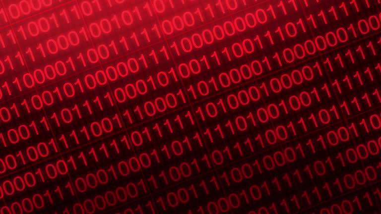 2,300+ Red Binary Code Stock Videos And Royalty-free Footage - Istock