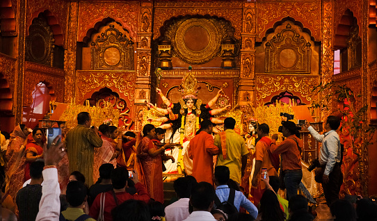 Pune India 10 Oktober 2022 Durga Puja Adalah Salah Satu Festival Paling ... Pune India 10 Oktober 2022 Durga Puja Adalah Salah Satu Festival Paling ...