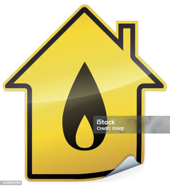 Autocollant De Danger Pour Les Gaz Domestiques Vecteurs libres de ... Autocollant De Danger Pour Les Gaz Domestiques Vecteurs libres de ...