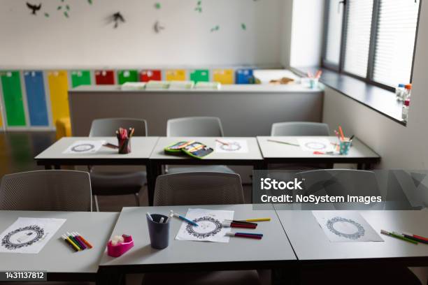 Empty Elementary School Classroom Stock Photo - Download Image Now ... Empty Elementary School Classroom Stock Photo - Download Image Now ...