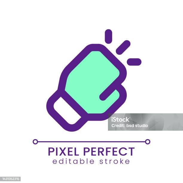Boîte De Correspondance Pixel Parfait Couleur Rvb Icône Dinterface