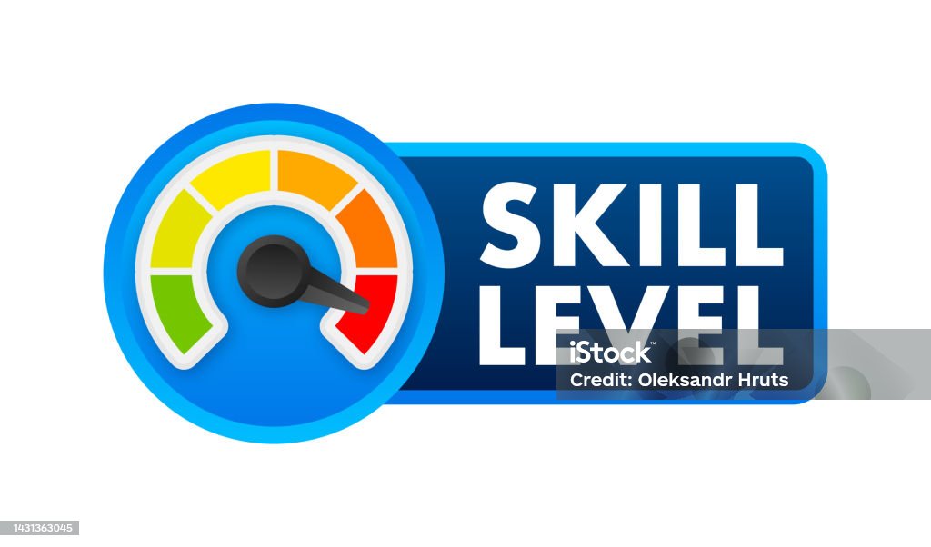 Skill Levels Growth Meter Indicator Skills Enhancement Vector Stock ... Skill Levels Growth Meter Indicator Skills Enhancement Vector Stock ...