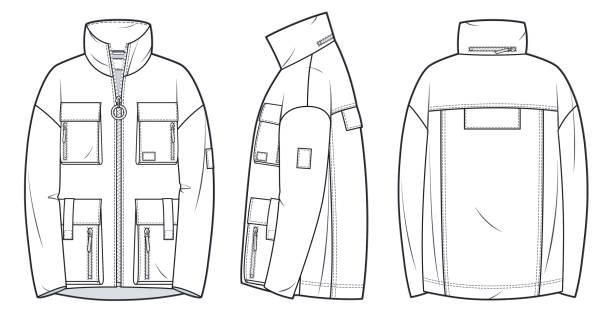 180 Veste Cuir Stock Illustrations Graphiques Vectoriels Libre De