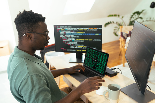 Smart Young Man Coding Stock Photo - Download Image Now - 25-29 Years ... Smart Young Man Coding Stock Photo - Download Image Now - 25-29 Years ...