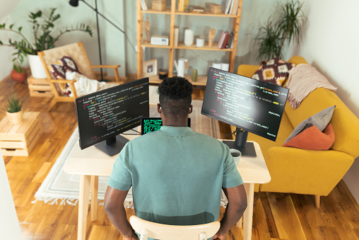Smart Young Man Coding Stock Photo - Download Image Now - 25-29 Years ... Smart Young Man Coding Stock Photo - Download Image Now - 25-29 Years ...