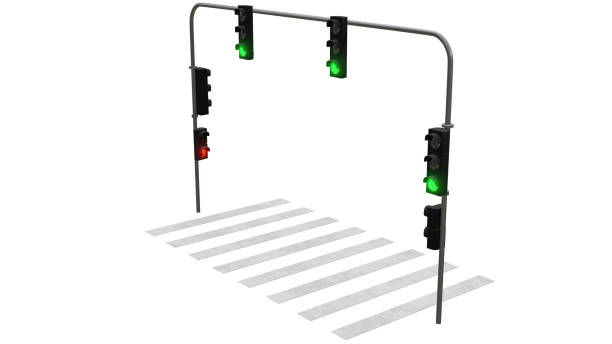 Free picture: stop, crosswalk, sign, traffic, traffic jam, traffic ...