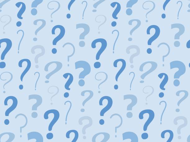 Question Marks Pattern Seamless Pattern Question Marks Quiz Background