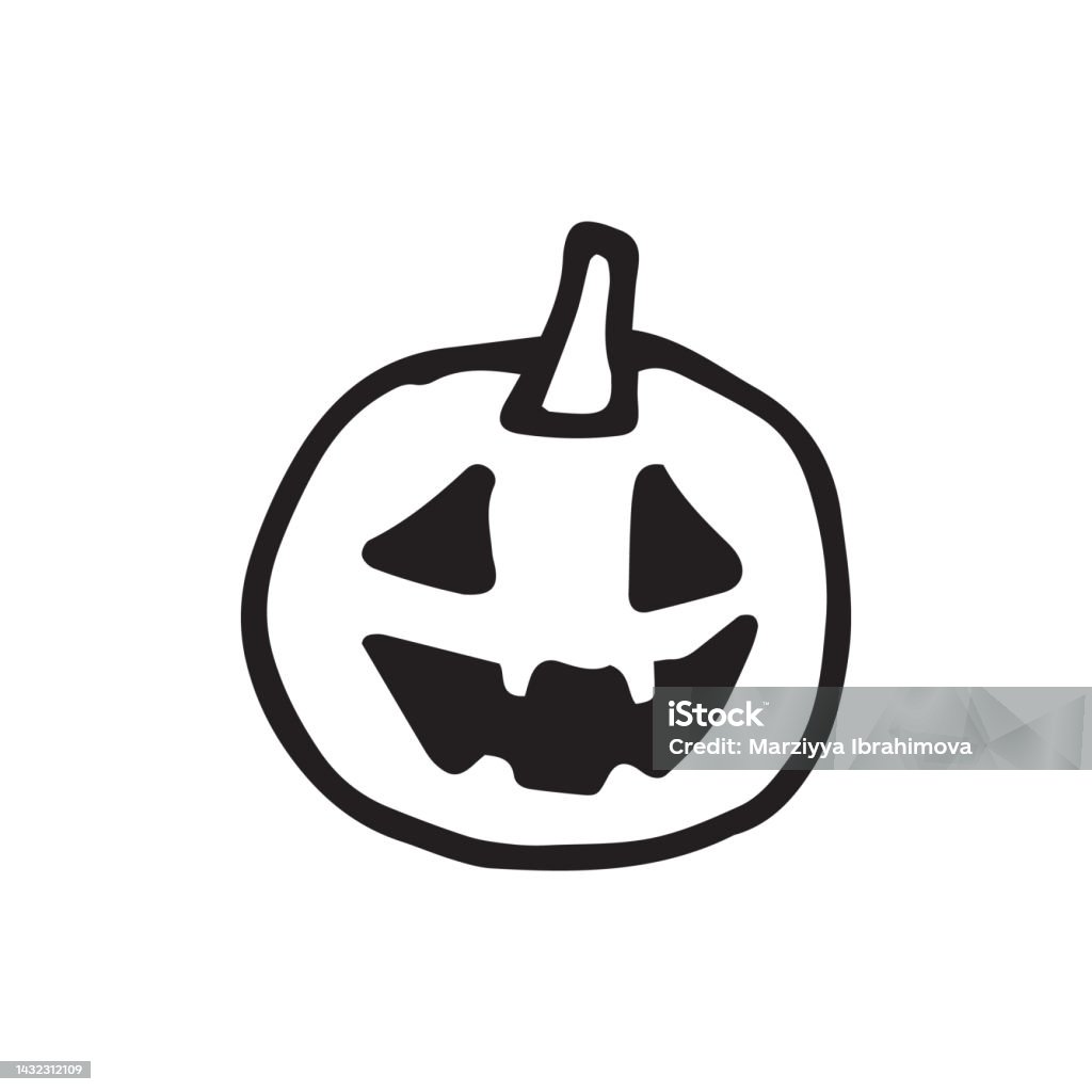 Pumpkin Illustration For Halloween Stock Illustration Download Image Now Autumn Azerbaijan