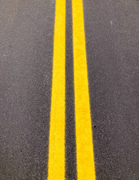 Free Stock Photo of Minimalistic urban street with yellow lines ...