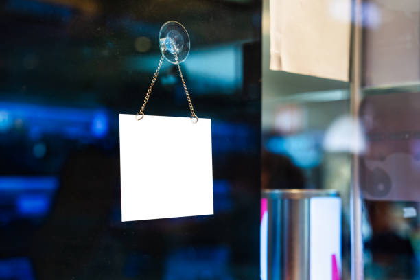 Free Stock Photo of Sign Posted on Glass Door | Download Free Images ...