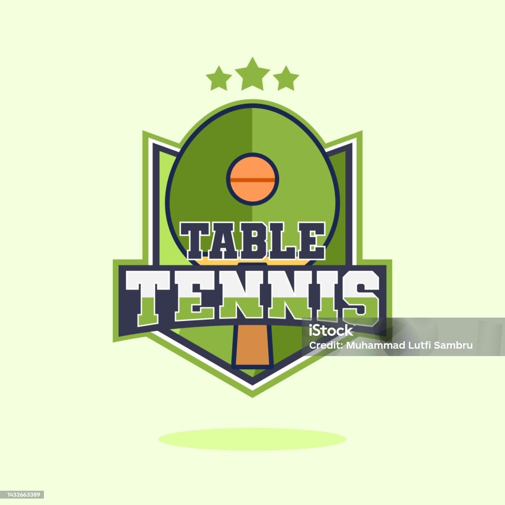 Desain Vektor Template Turnamen Tenis Meja Ilustrasi Stok Unduh Gambar Sekarang Atlet