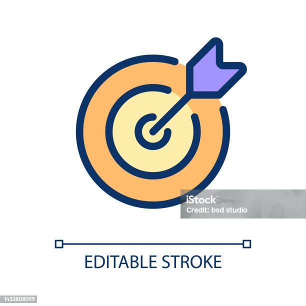 Atteindre Le Pixel Cible Parfait Icône Dinterface Utilisateur De