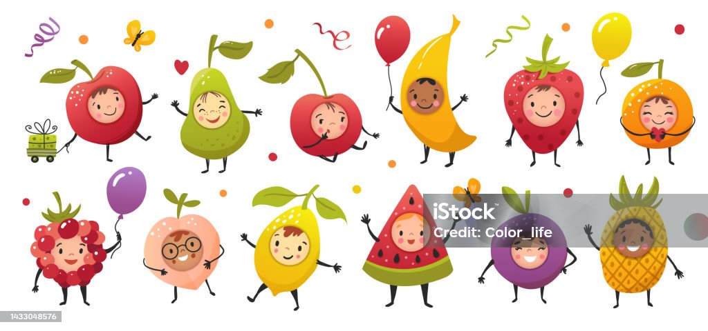 Buah Kartun Lucu Ilustrasi Stok Unduh Gambar Sekarang Jeruk Manis Buah Jeruk Kartun