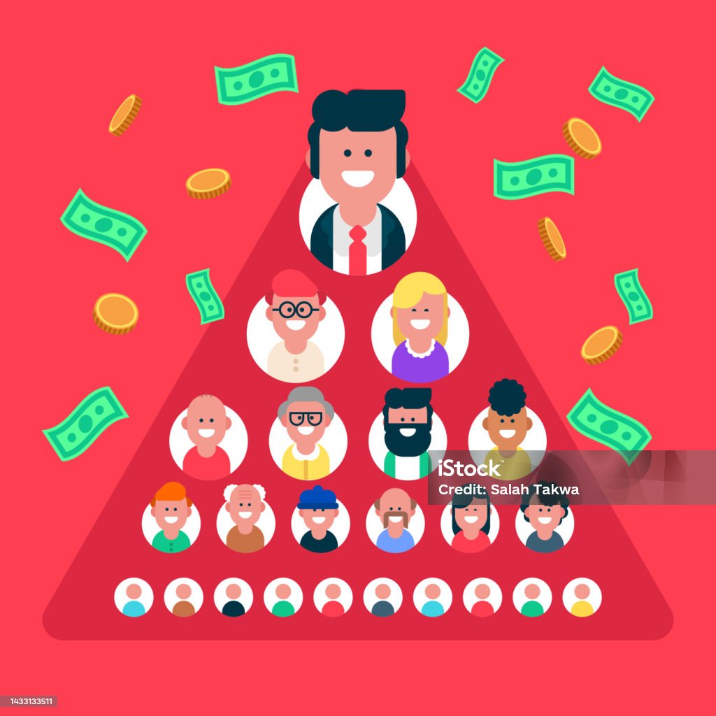 Hierarchical Organization Structure Hierarchical Order Icon From