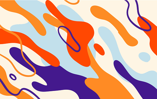 Design Darrièreplan Abstrait À La Mode Dans Un Style Ethnique Modèle De