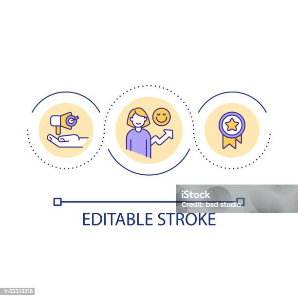 Positive Customer Feedback Loop Concept Icon Stock Illustration ... Positive Customer Feedback Loop Concept Icon Stock Illustration ...