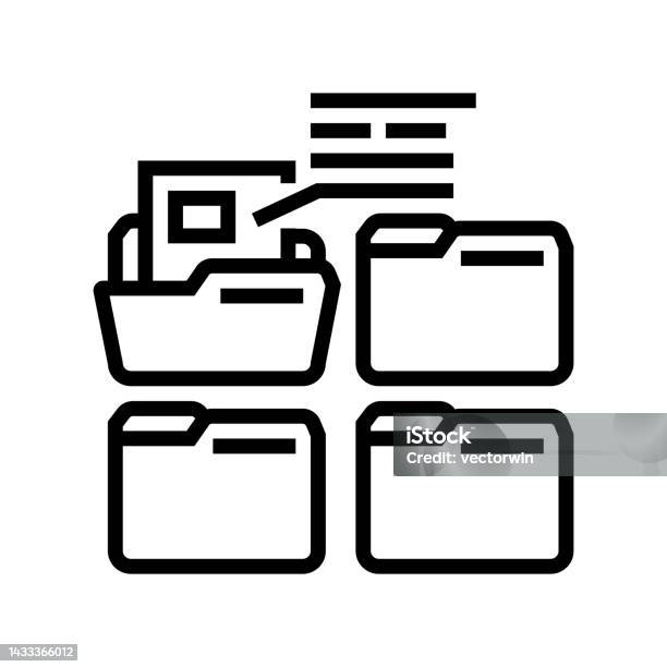 Ilustrasi Vektor Ikon Baris Folder Proyek Ilustrasi Stok - Unduh Gambar ... Ilustrasi Vektor Ikon Baris Folder Proyek Ilustrasi Stok - Unduh Gambar ...