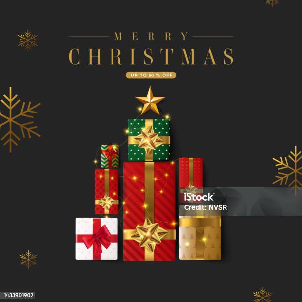 Kotak Hadiah Natal Diletakkan Dalam Bentuk Pohon Natal Pemandangan Di ... Kotak Hadiah Natal Diletakkan Dalam Bentuk Pohon Natal Pemandangan Di ...