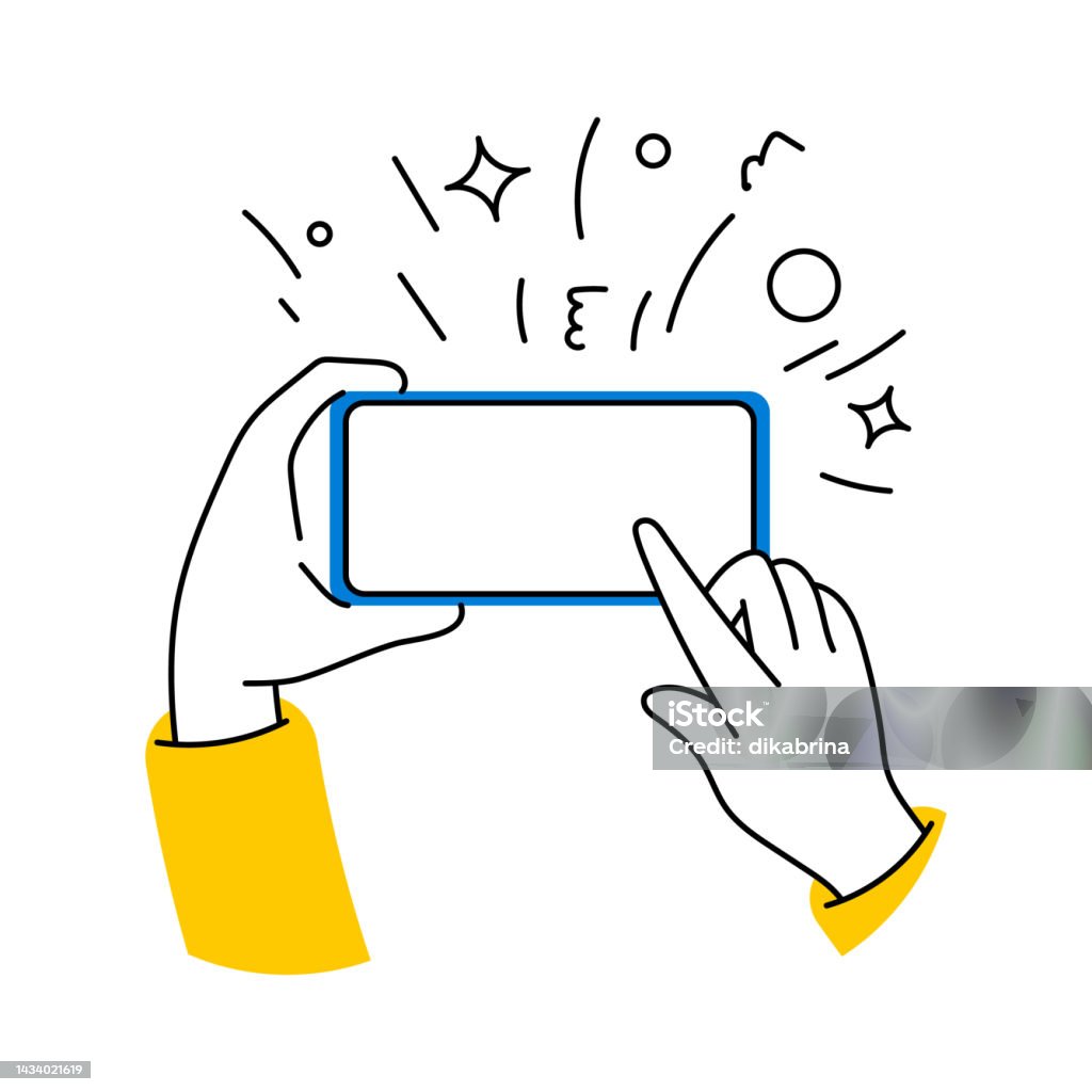 Mockup Yang Digambar Tangan Menggunakan Mockup Gerakan Layar Sentuh ... Mockup Yang Digambar Tangan Menggunakan Mockup Gerakan Layar Sentuh ...