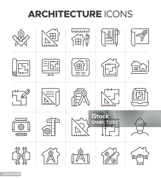 Set Ikon Arsitektur Koleksi Simbol Konstruksi Arsitek Renovasi Rumah ... Set Ikon Arsitektur Koleksi Simbol Konstruksi Arsitek Renovasi Rumah ...