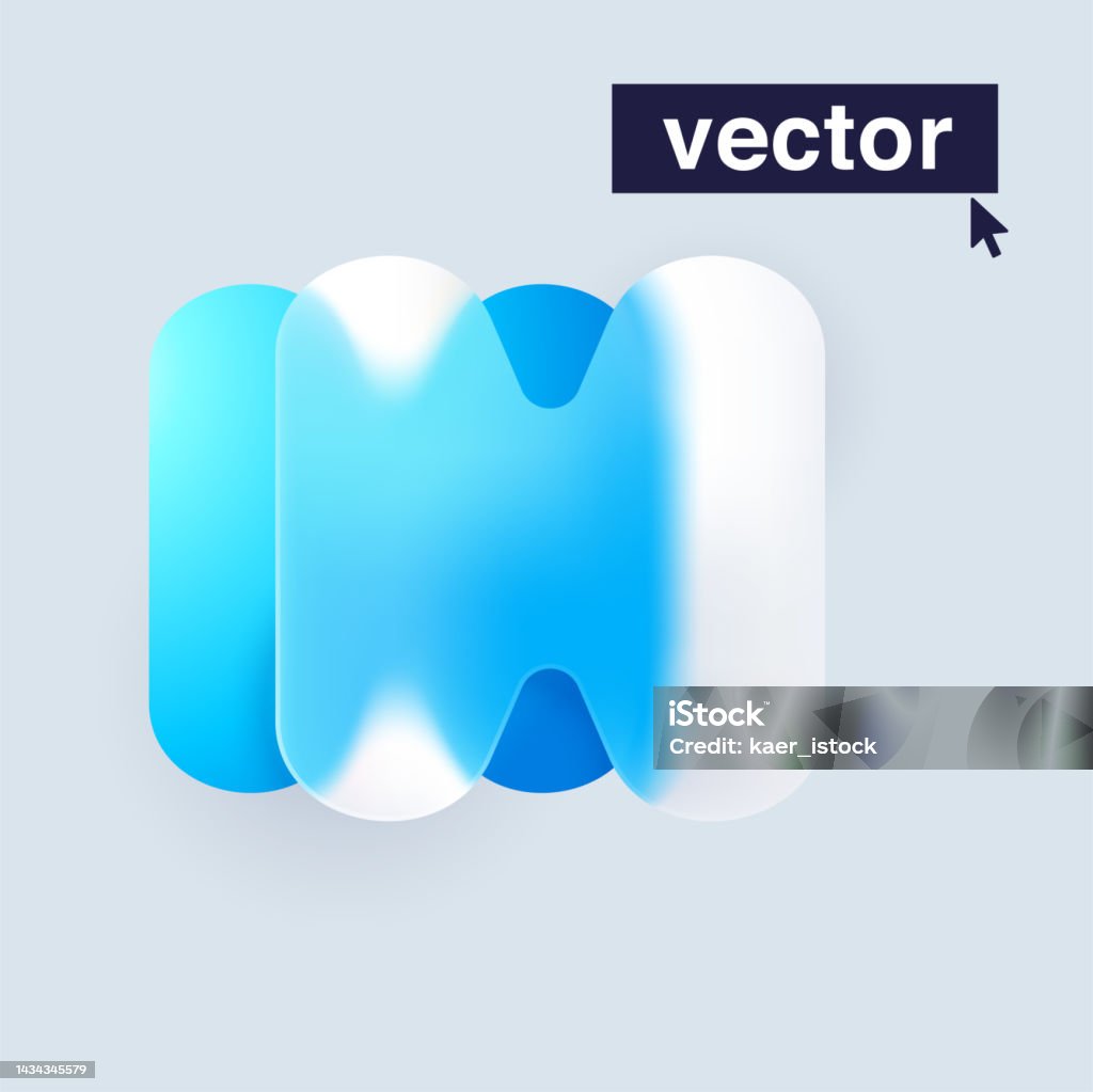 Ilustración de Logotipo De La Letra H En Estilo De Morfismo De Vidrio ... Ilustración de Logotipo De La Letra H En Estilo De Morfismo De Vidrio ...