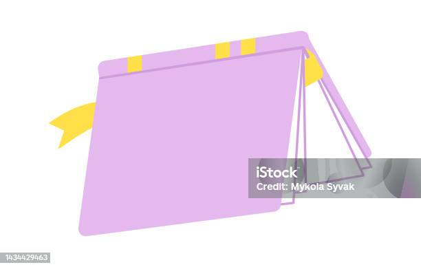 Livre Ouvert Avec Signet Icône De Léducation Illustration Vectorielle