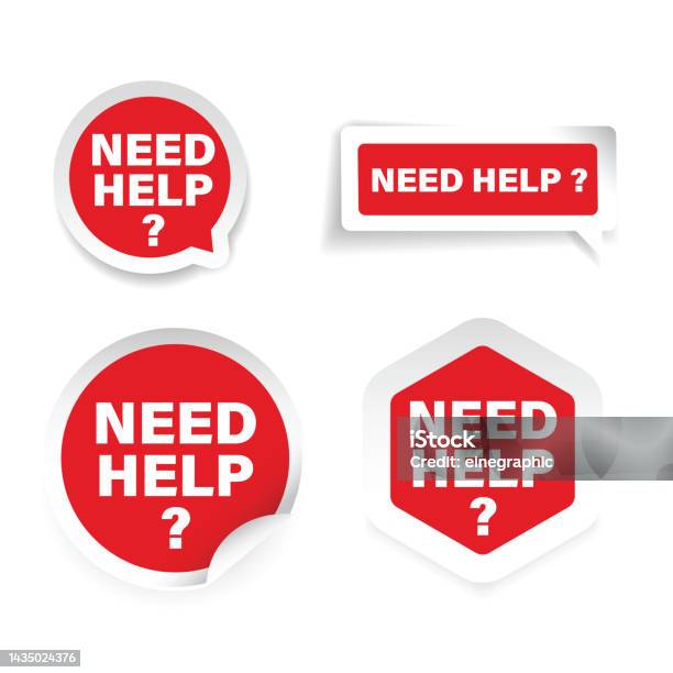 Need Help Label Sign Vector Stock Illustration - Download Image Now ... Need Help Label Sign Vector Stock Illustration - Download Image Now ...