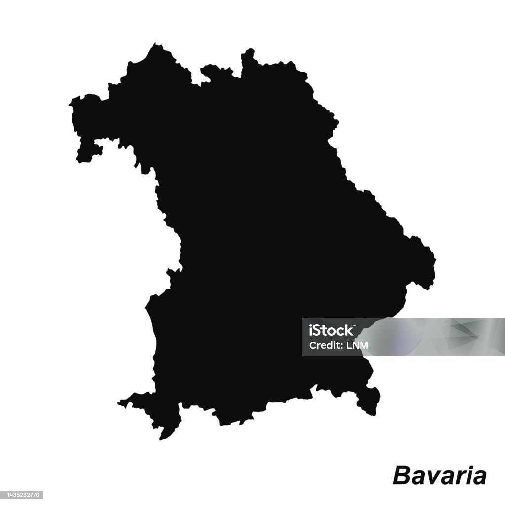 Bavaria Vector Silhouette Map Stock Illustration - Download Image Now ... Bavaria Vector Silhouette Map Stock Illustration - Download Image Now ...