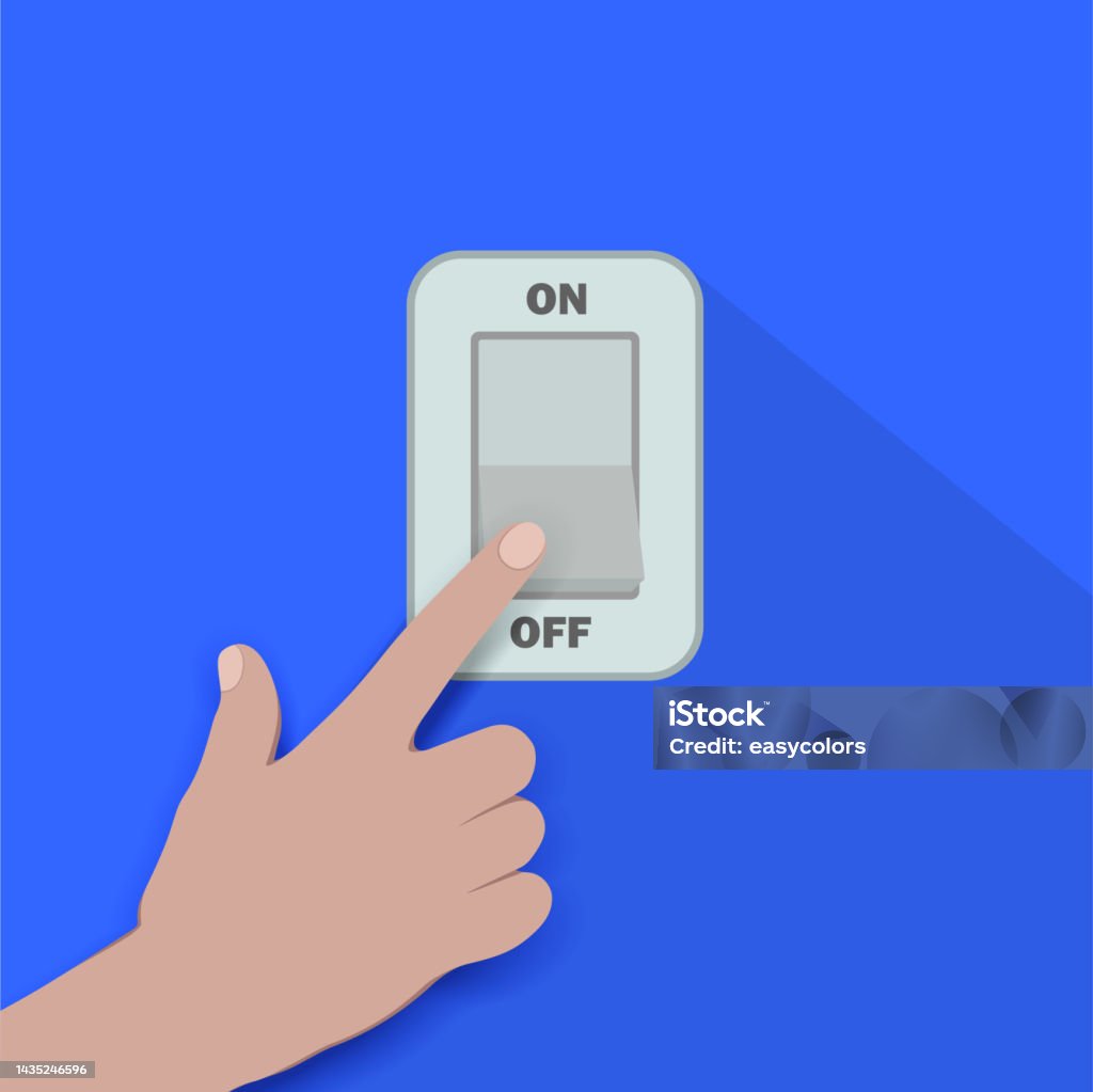 Tangan Mematikan Lampu Konsep Kontrol Listrik Desain Grafis Vektor ... Tangan Mematikan Lampu Konsep Kontrol Listrik Desain Grafis Vektor ...