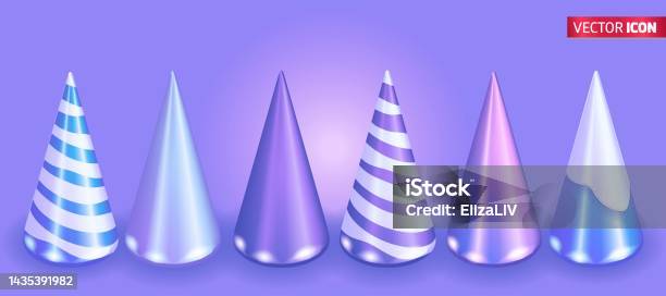 Ilustrasi Isometrik 3d Realistis Kartun Set Pohon Natal Dekoratif