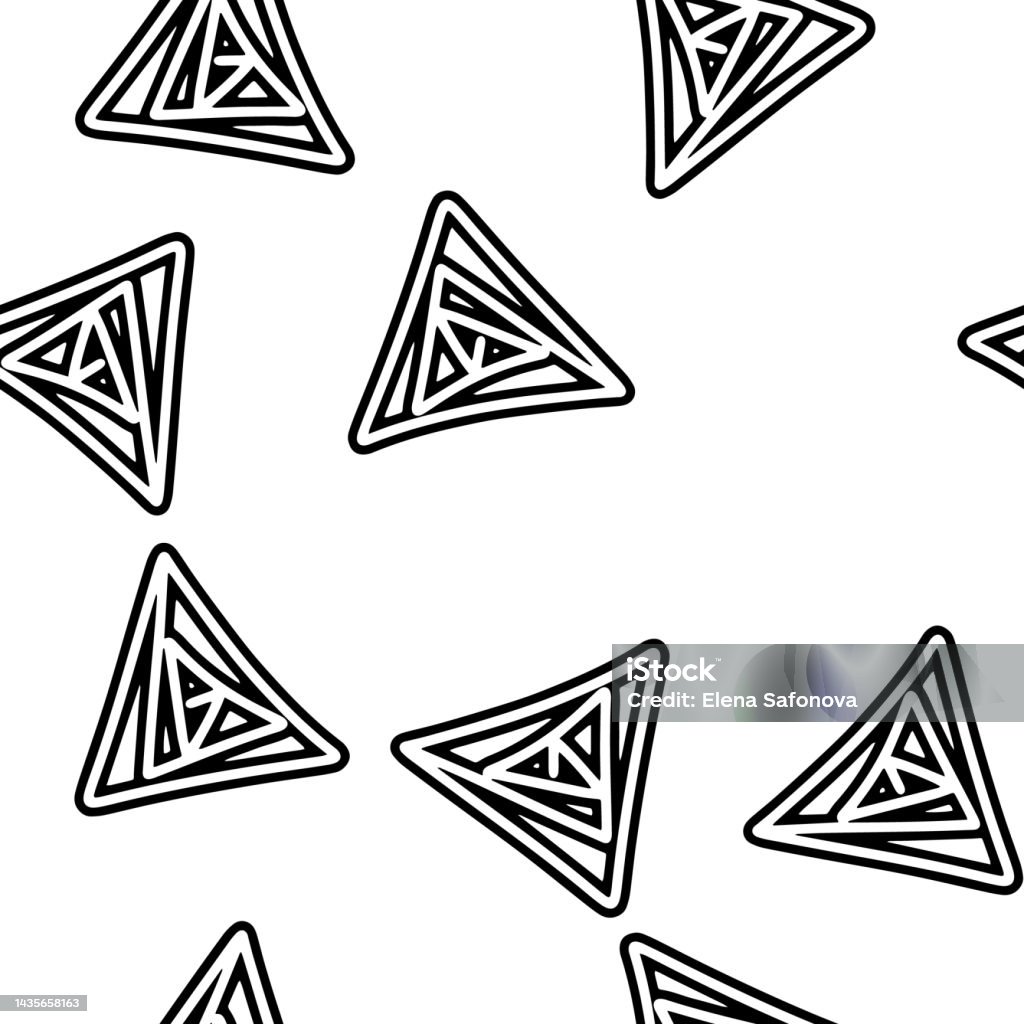 Latar Belakang Segitiga Vektor Grafik Batik Pola Geometri Digambar ... Latar Belakang Segitiga Vektor Grafik Batik Pola Geometri Digambar ...