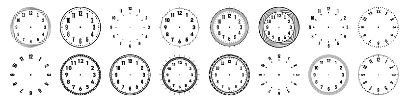 Cadrans Dhorloge Mécaniques Avec Chiffres Arabes Lunette Cadran De