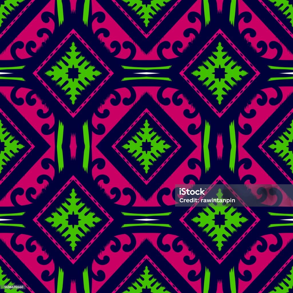 Seamless Geometric Folklore Ornament Tribal Ethnic Texture Seamless