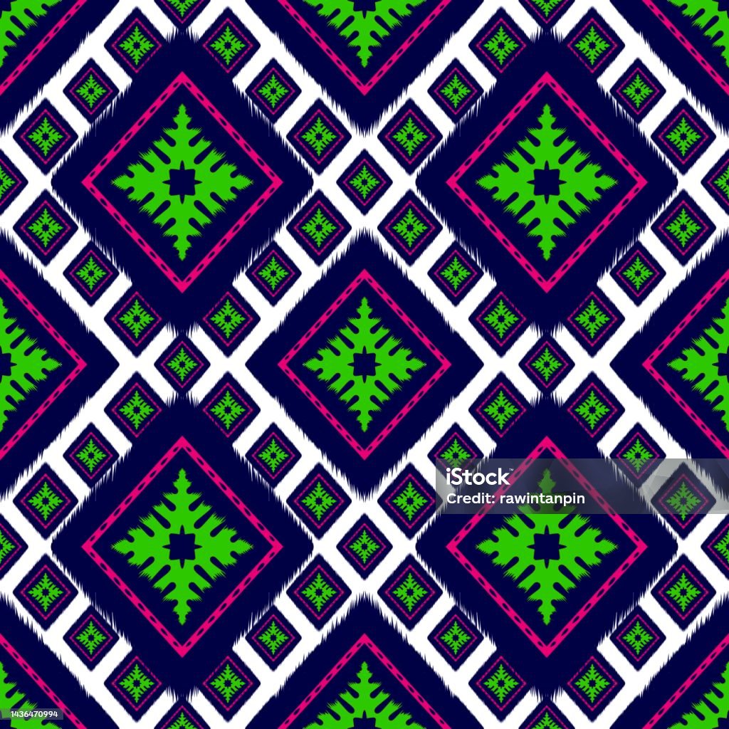 Seamless Geometric Folklore Ornament Tribal Ethnic Texture Seamless