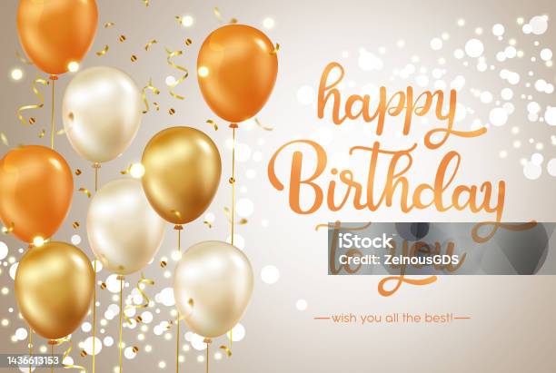 Conception Darrièreplan Vectoriel Joyeux Anniversaire Joyeux