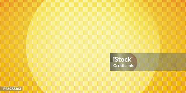 Gold Checkered Background Image Illustration For New Years Card
