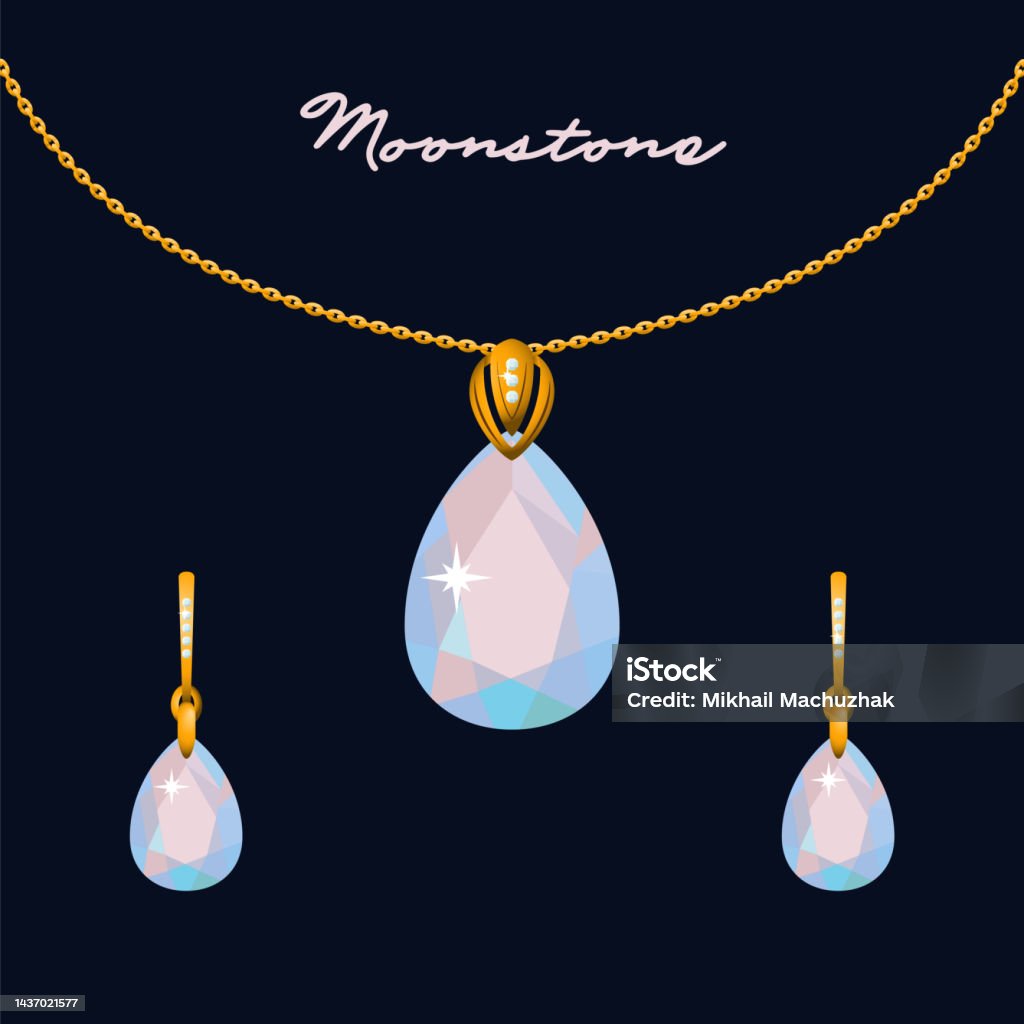 Set Ilustrasi Liontin Perhiasan Emas Pada Rantai Dan Antinganting ... Set Ilustrasi Liontin Perhiasan Emas Pada Rantai Dan Antinganting ...