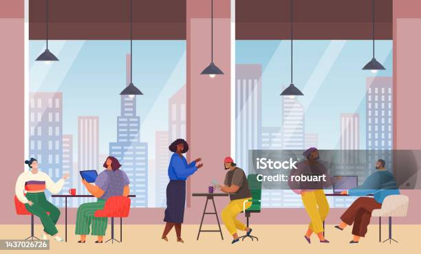 Hari Kerja Karyawan Kantor Brainstorming Kerja Tim Kolega Berkomunikasi