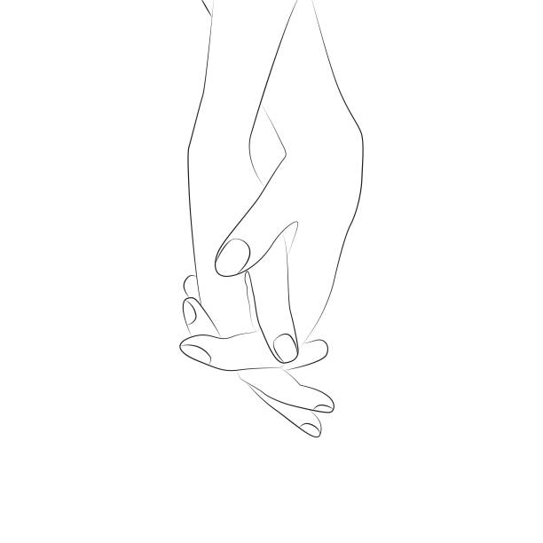 2 800 Holding Hands Clipart Stock Illustrations Royalty Free Vector