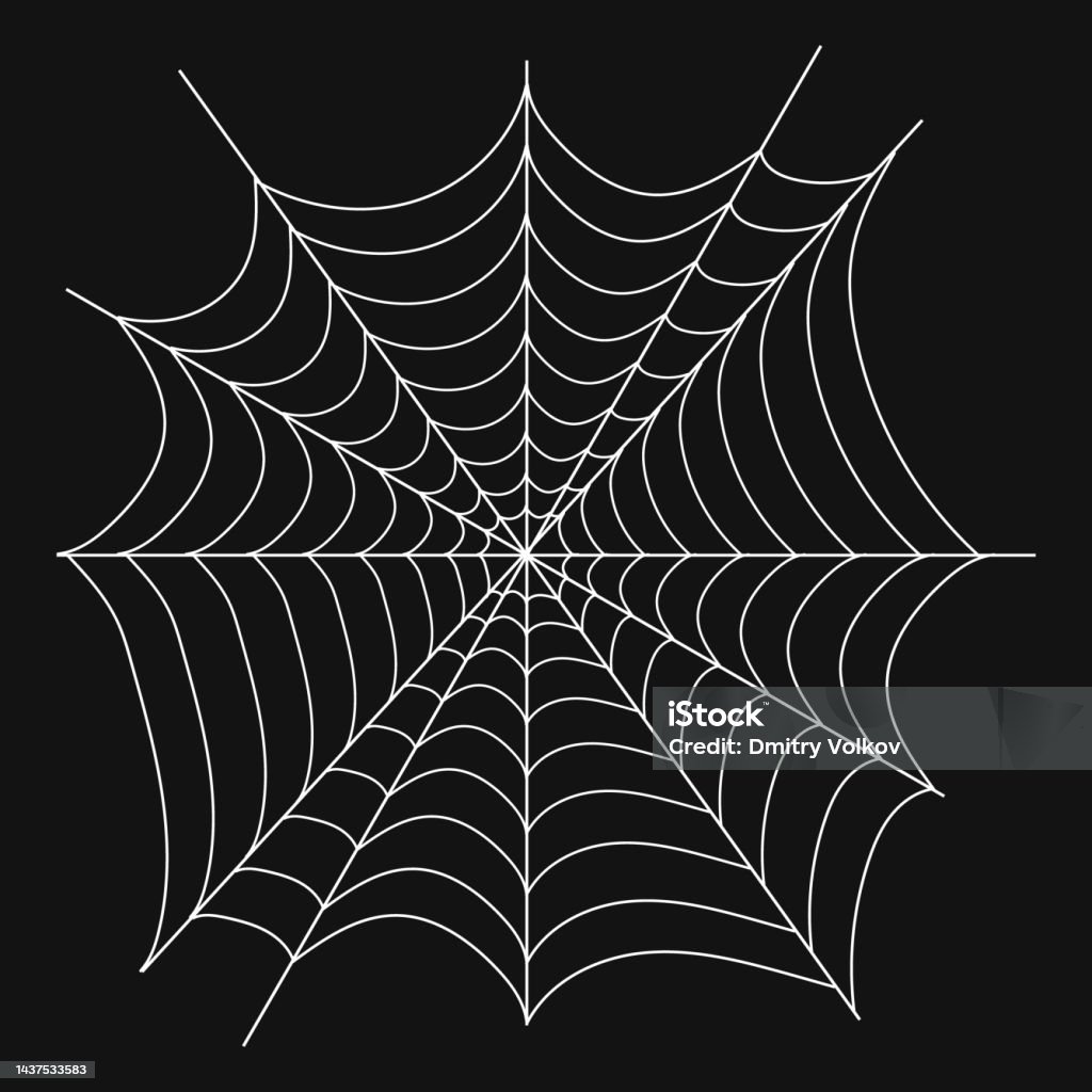 Cobweb Realistic White Cobweb Isolated On Black Background Vector ... Cobweb Realistic White Cobweb Isolated On Black Background Vector ...