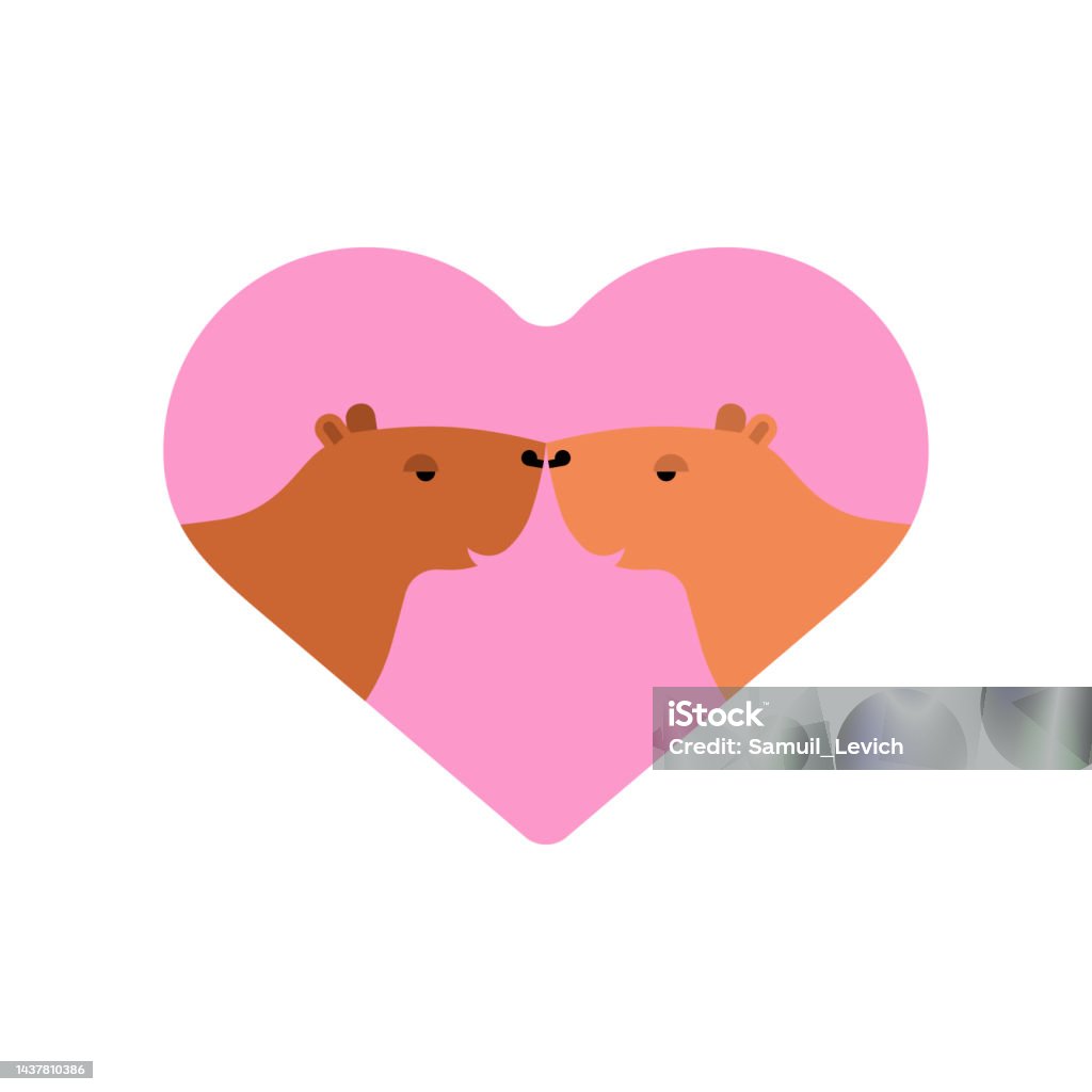 Capybara Liebe Meerschweinchen Und Herz Vektorillustration Stock Vektor ... Capybara Liebe Meerschweinchen Und Herz Vektorillustration Stock Vektor ...