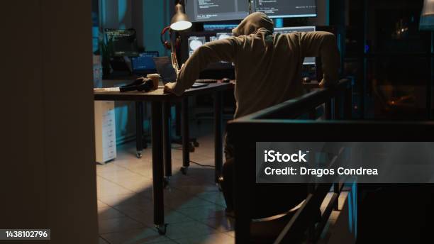 Programmer Sleeping And Falling With Chair In Office Stock Photo ... Programmer Sleeping And Falling With Chair In Office Stock Photo ...